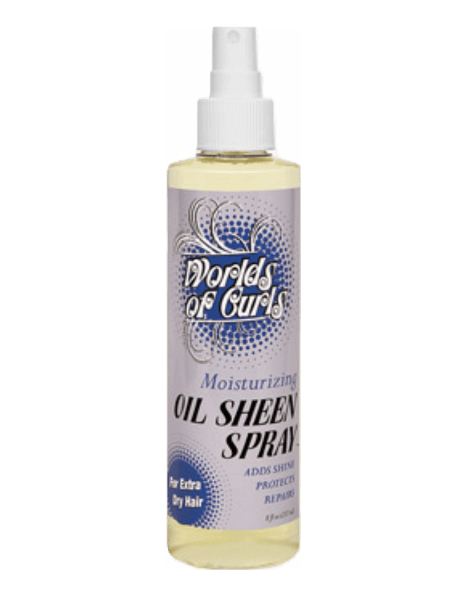 World of Curls - Moisturising Oil Sheen Spray for Extra Dry Hair ...