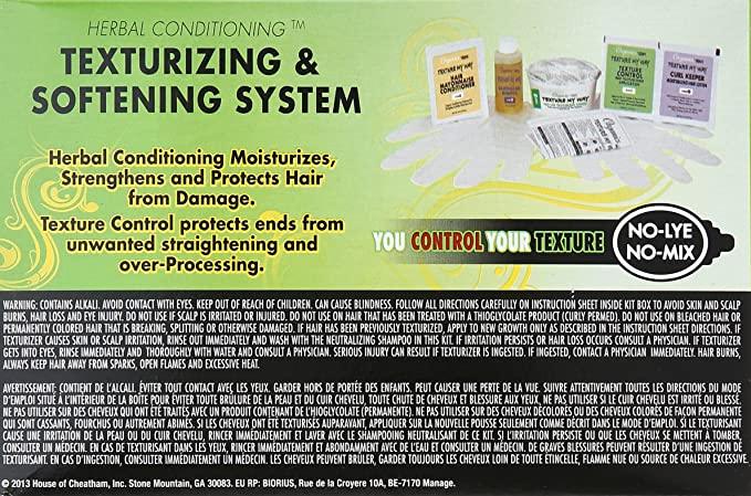 Texture My Way - No-Lye, No-Mix Texturising & Softening System Kit ...